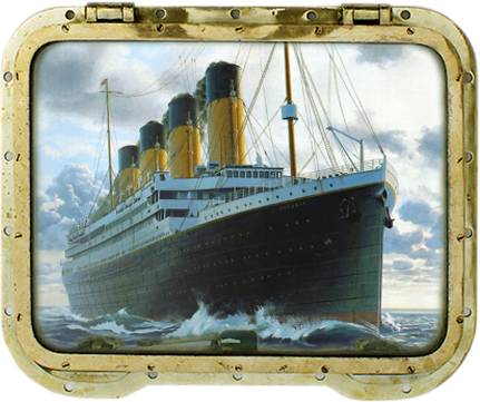 Titanic - Exploring The Titanic [book] - (431x361) Png Clipart Download